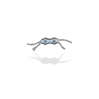 Rope connector 8 mm stainless steel